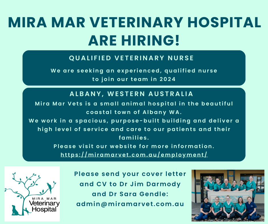 Employment - Mira Mar Veterinary Hospital